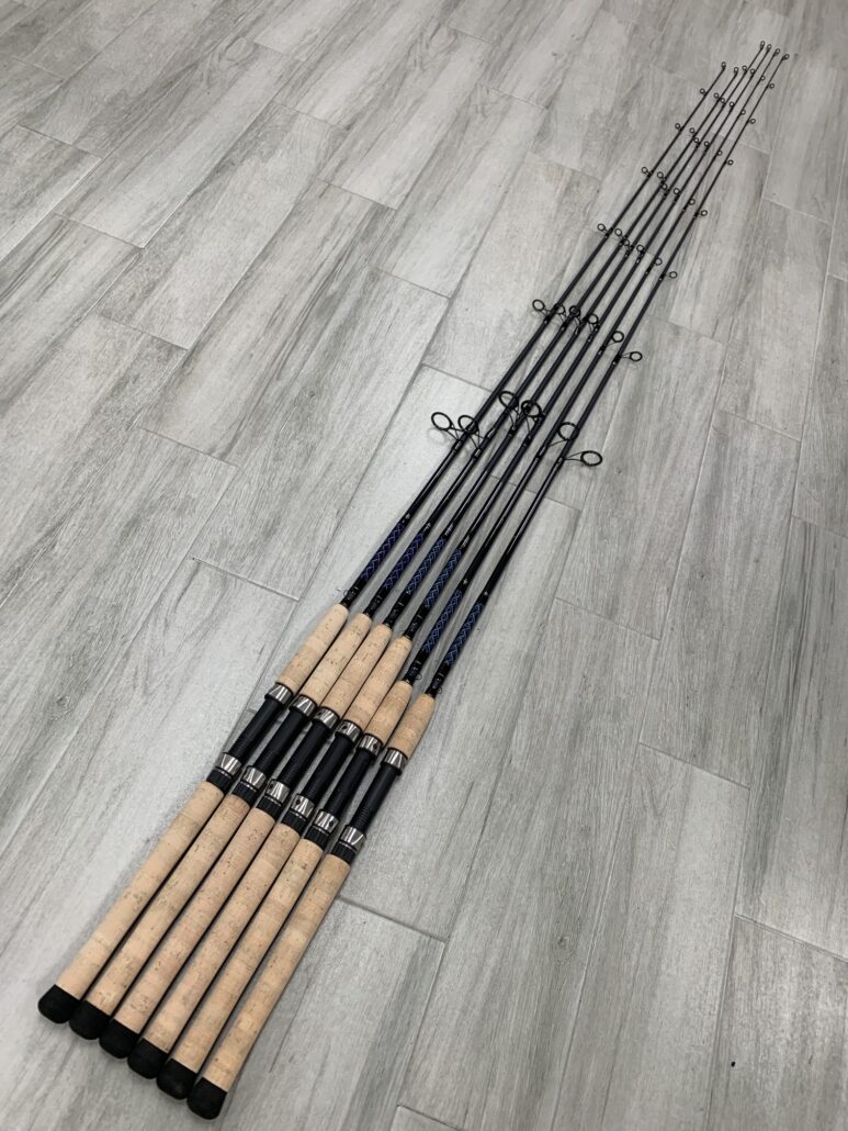 Blue/Gold Inshore Spinning Rod – Connley Fishing