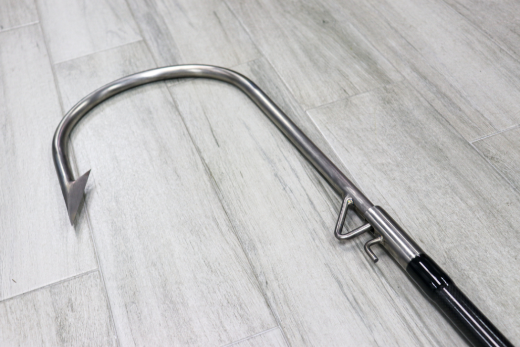 Carbon Fiber Flying Gaff & Titanium Hook with Platinum Series Wrap ...