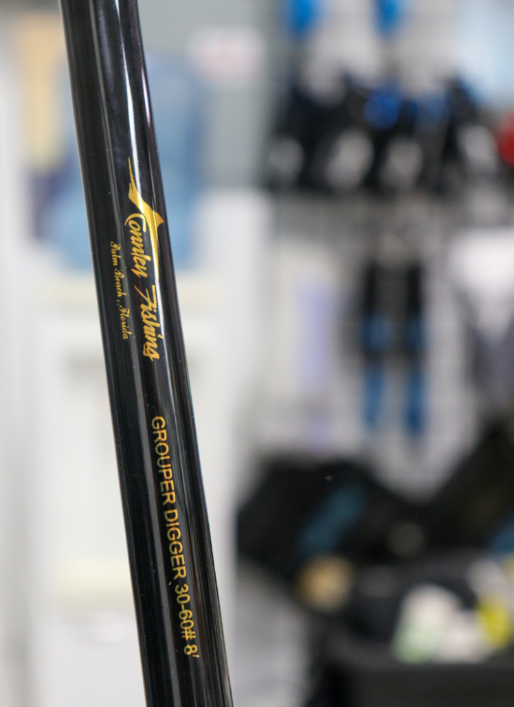 Blue/Gold 8′ #30-60 Grouper Digger – Connley Fishing