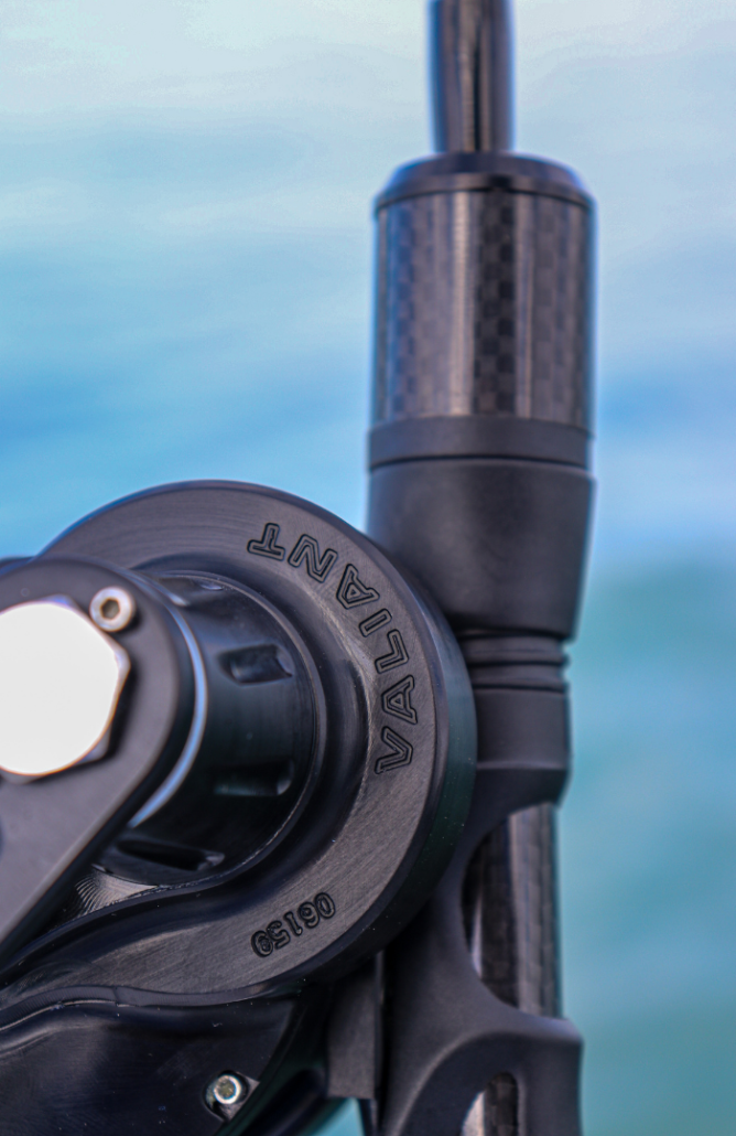 6’6″ Blue/Silver Carbon Fiber Slow Pitch Jigging Rod – Connley Fishing