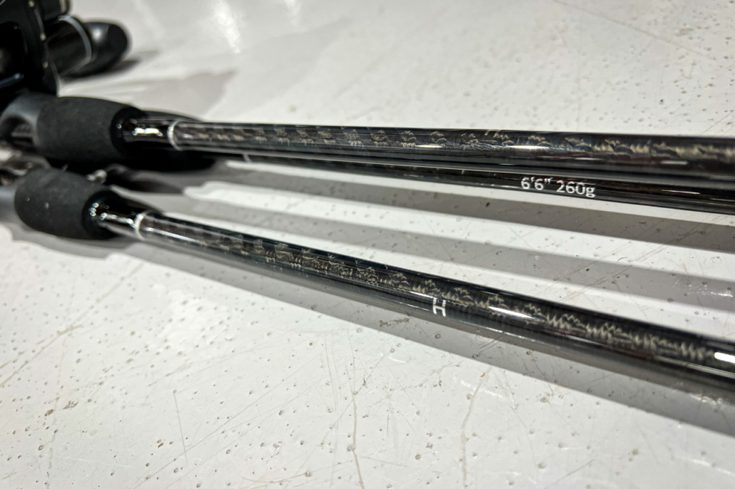 6’6″ Blue/Silver Carbon Fiber Slow Pitch Jigging Rod – Connley Fishing