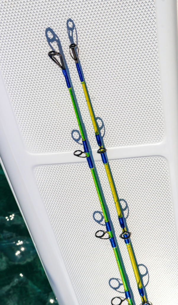 Custom Painted Mahi 7′ 15-50# 700L Spinning Rod (Sailfish Spin ...