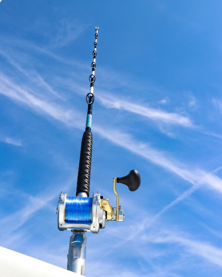 Hawaiian Abalone Shell 6′ Stand Up Trolling Rods – Connley Fishing