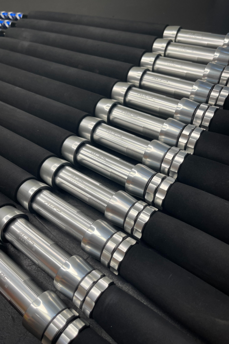 OVERSTOCK Blue/Silver Diamond Series 700L 20-40# Conventional Rod ...