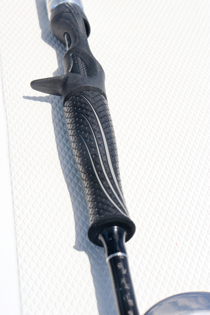 OVERSTOCK 7′ Blue/Silver Diamond Series Carbon Fiber Slow Pitch Jigging ...