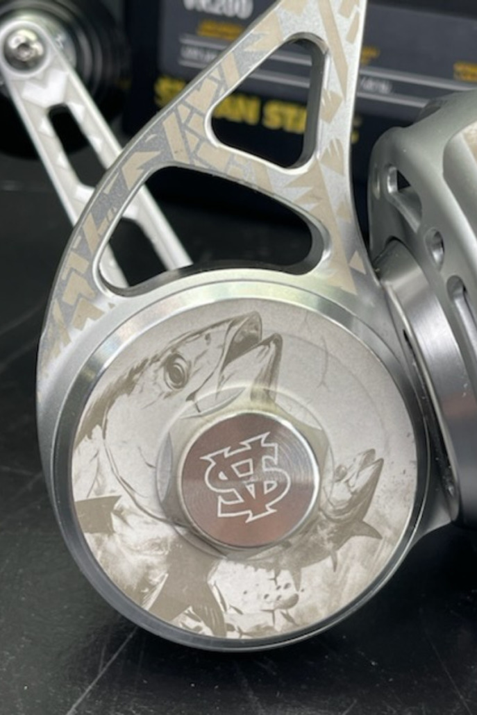 Custom Laser Engraved Van Staal Spinning Reel – Connley Fishing