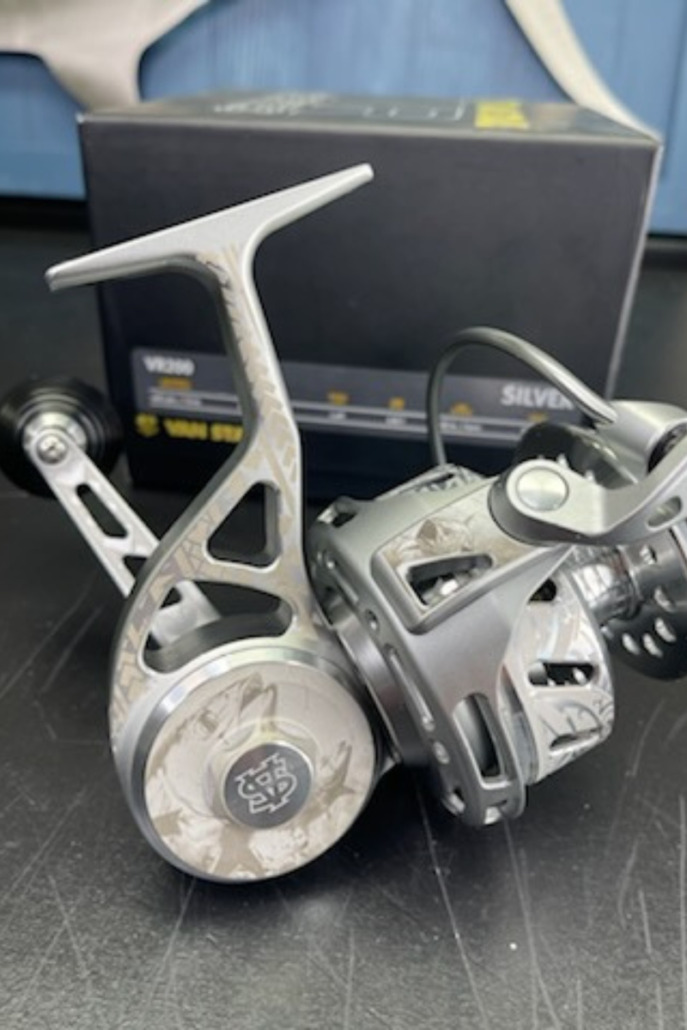Custom Laser Engraved Van Staal Spinning Reel – Connley Fishing