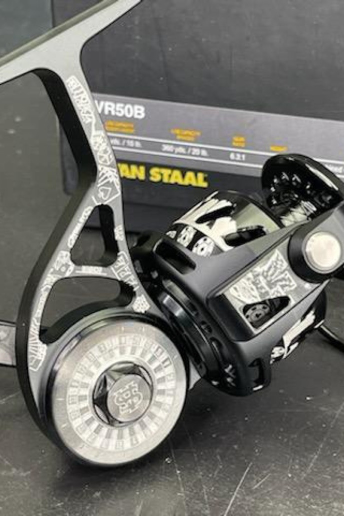 Custom Laser Engraved Van Staal Spinning Reel – Connley Fishing